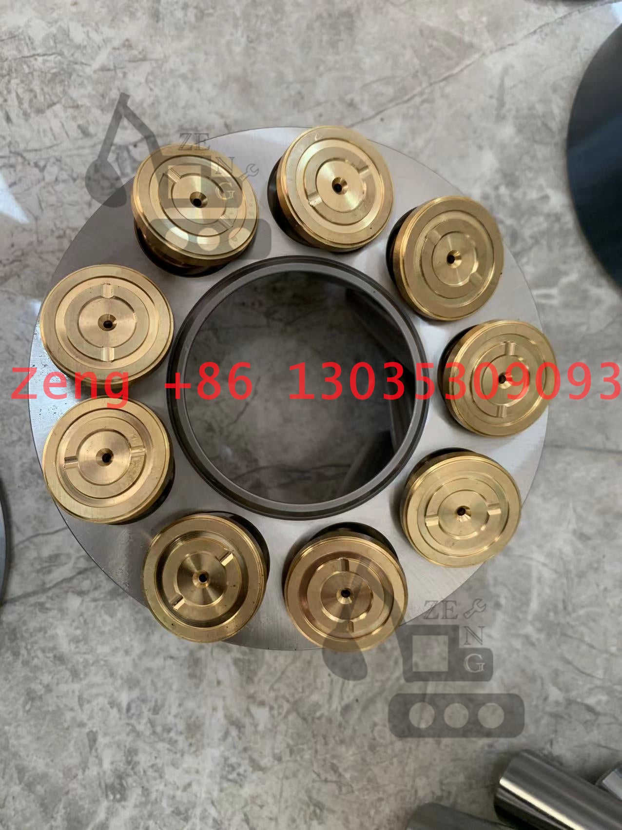 DPA117 DX215-9 DX225-9 hydraulic pump piston shoe – 13035309093