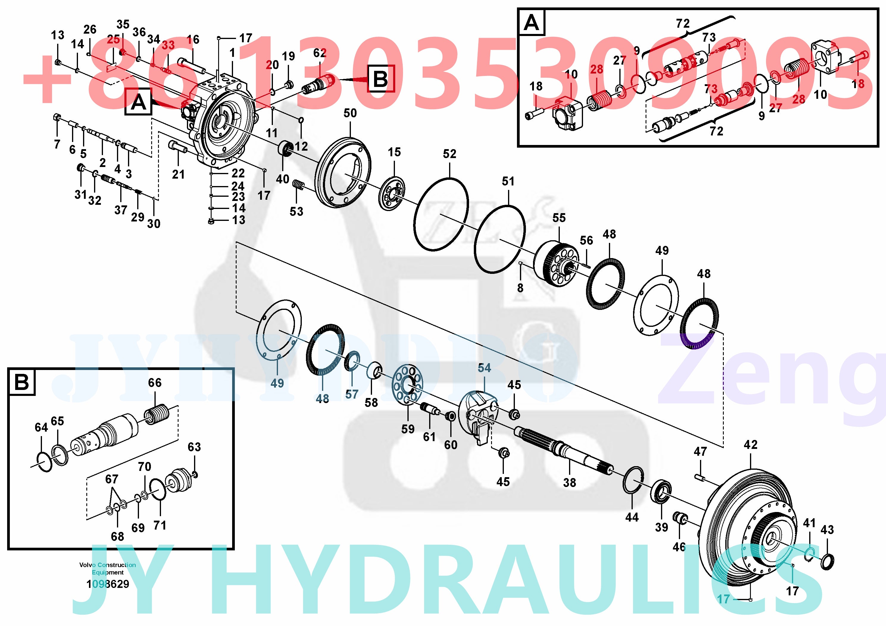 VOLVO EC300D EC300E EC340D EC350D EC350E EC380D EC380DHR EC380E EC380E ...