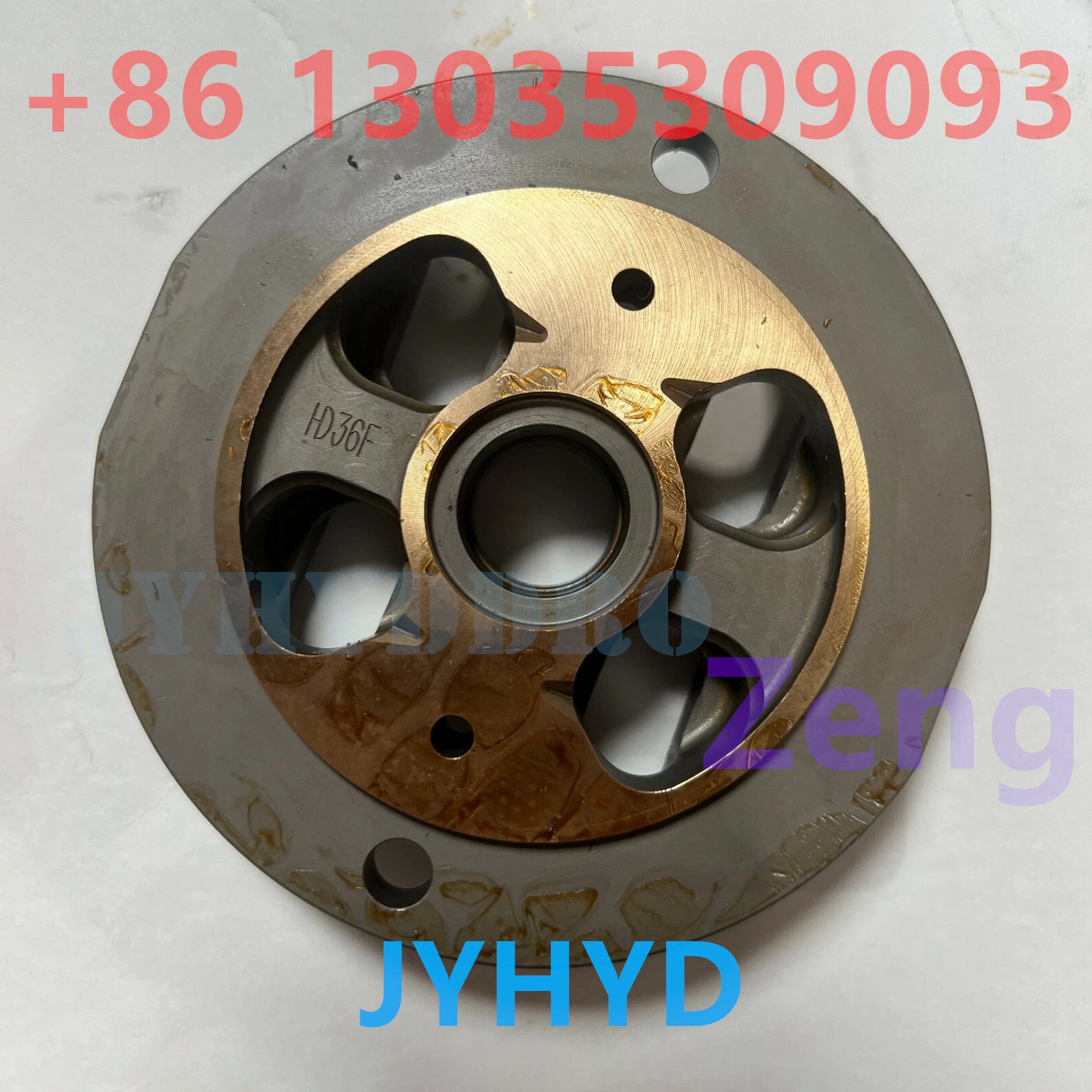 HITACHI HMGF57 travel motor valve plate timing plate balance plate con ...
