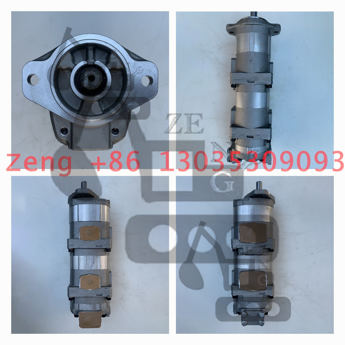 WA300 WA320-3 705-55-24130 hydraulic pump gear pump pilot pump ...
