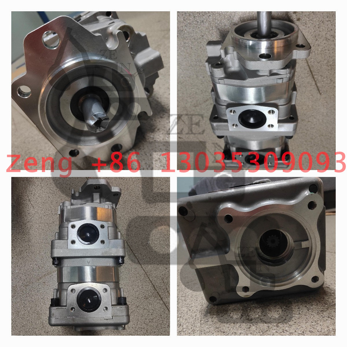 WA380 705-51-30600 hydraulic pump gear pump pilot pump – 13035309093