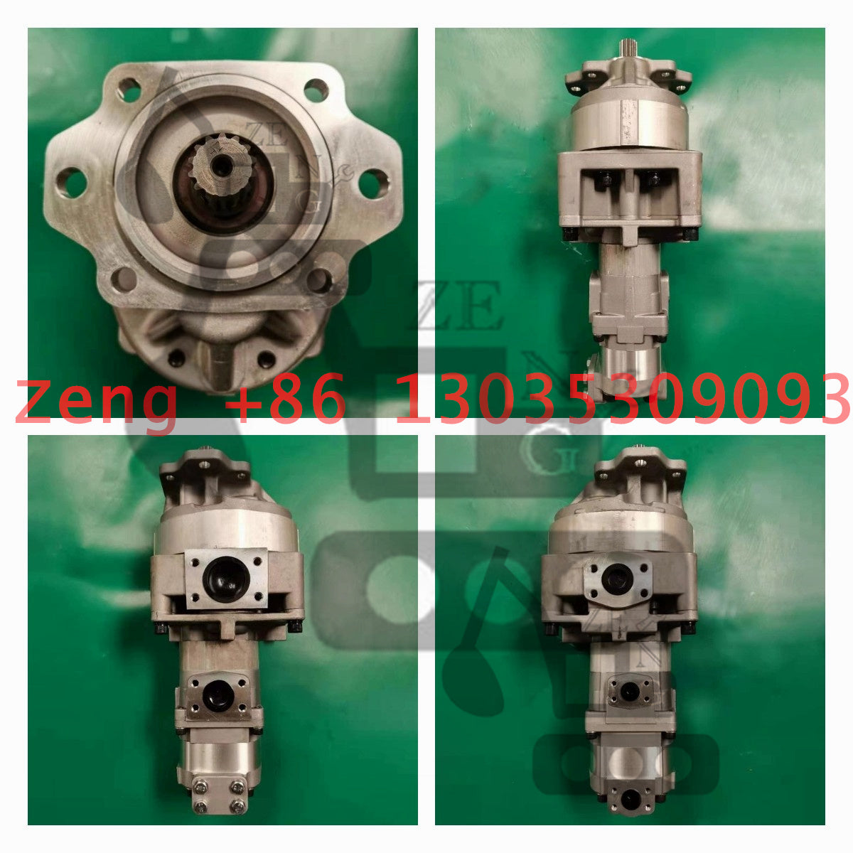 WA450 705-56-43020 hydraulic pump gear pump pilot pump – 13035309093