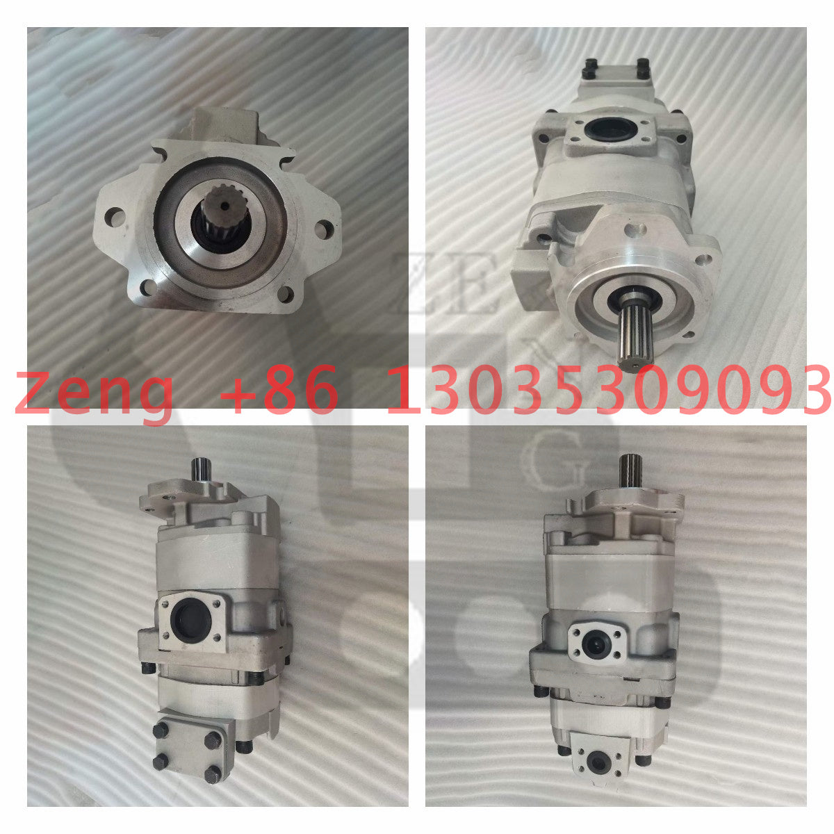 WA350-1 705-52-30080 hydraulic pump gear pump – 13035309093