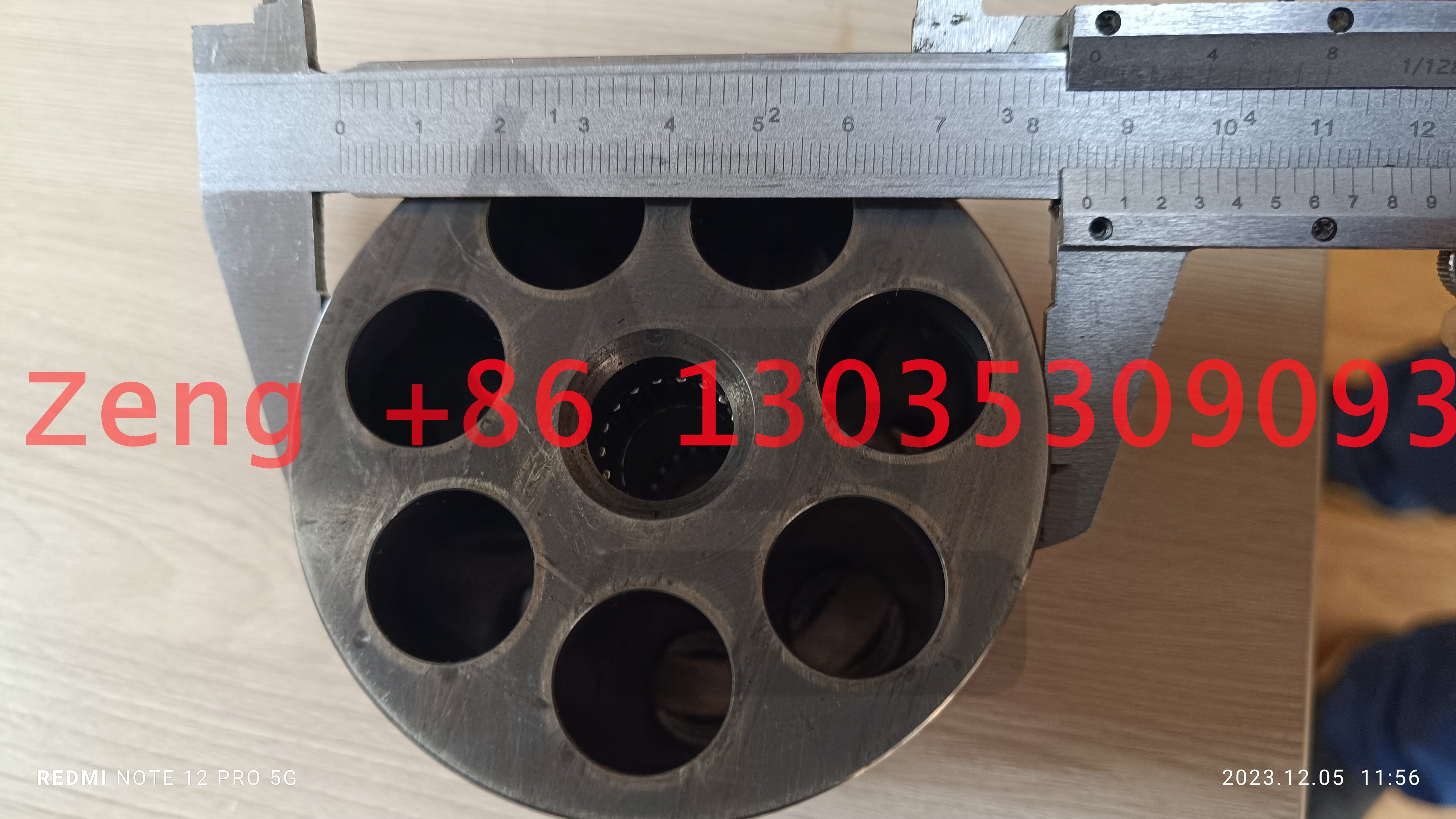 Rexroth M80 travel motor cylinder block rotor barrel – 13035309093