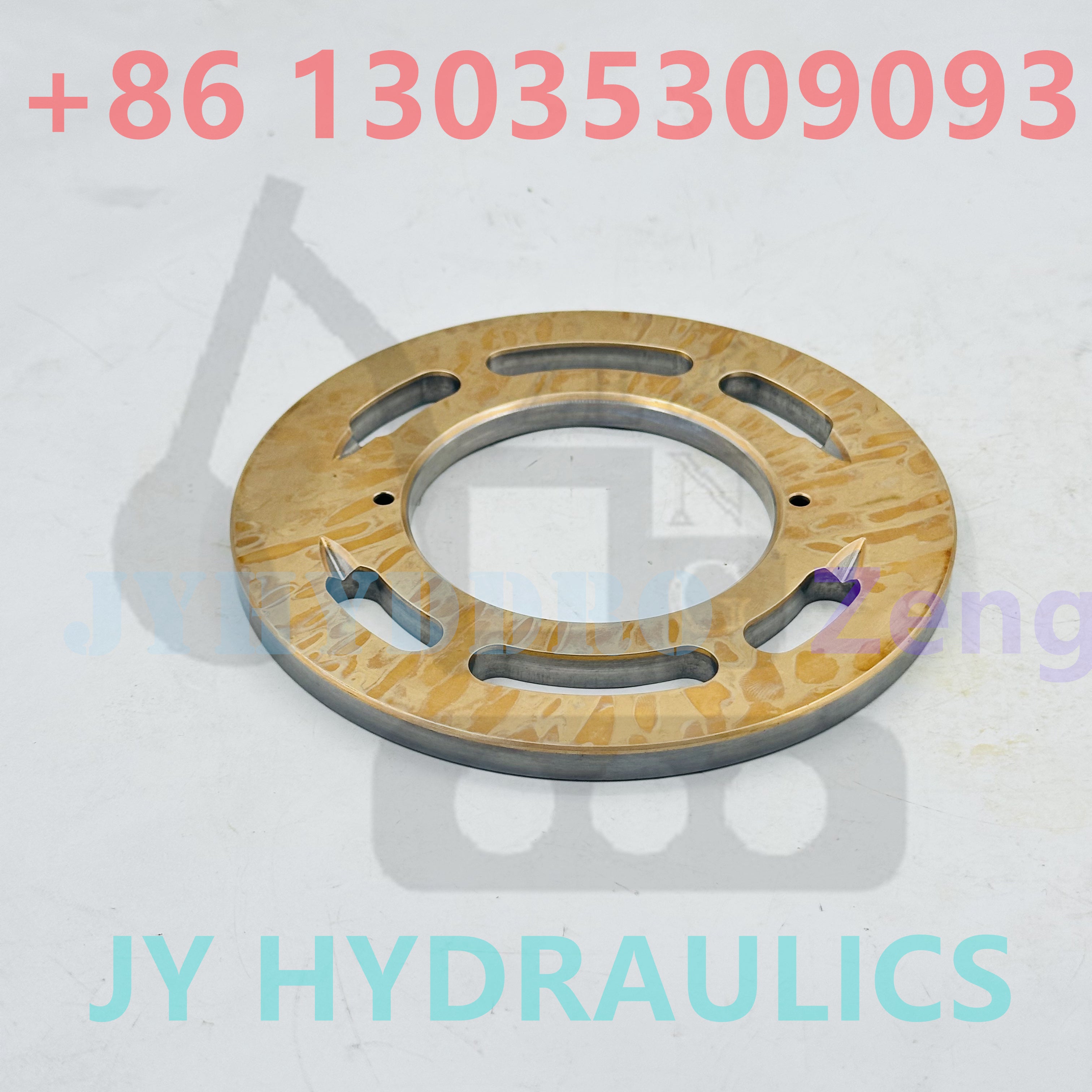 Hyundai R225-9 excavator JMV147 travel motor valve plate timing plate ...