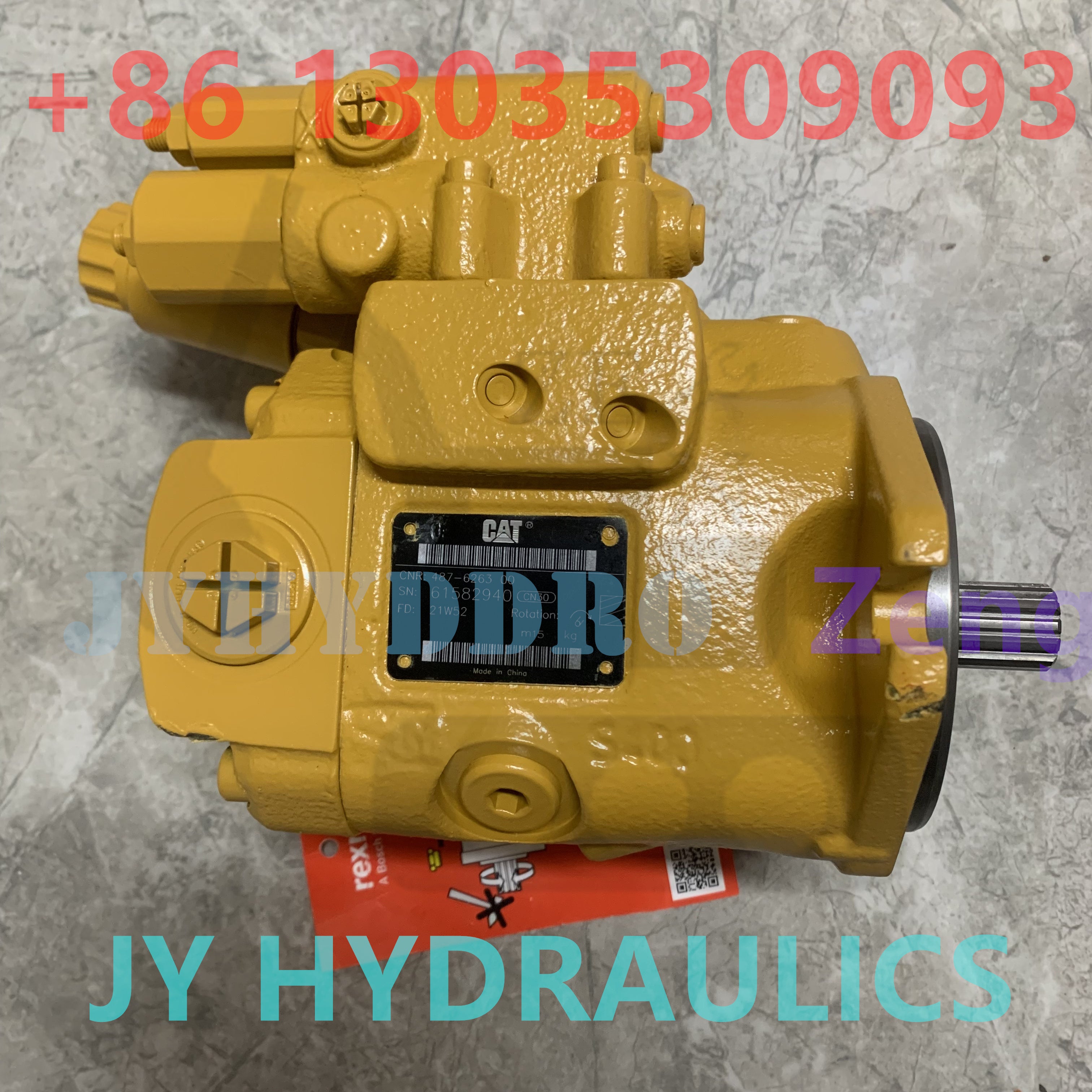 CATERPILLAR CAT301.5 MINI EXCAVATOR HYDRAULIC PUMP – 13035309093