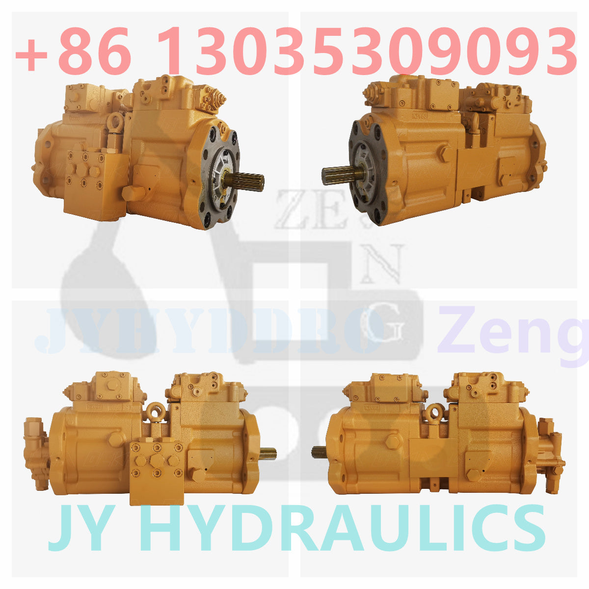 KAWASAKI K3V63DT-9N2D HYDRAULIC PUMP – 13035309093