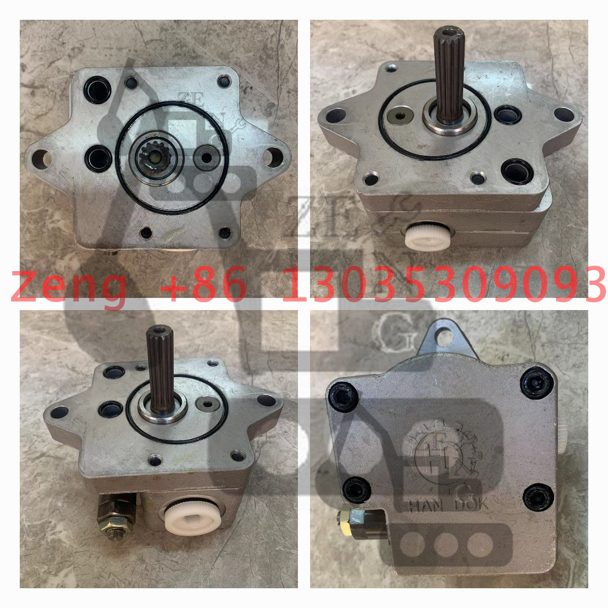 Handok NV80 NV90 NV111 K3V112DT hydraulic pump gear pump pilot pump ...